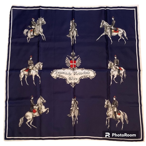Striebnig | Accessories | Vintage Spanische Reitschule Wien Square ...